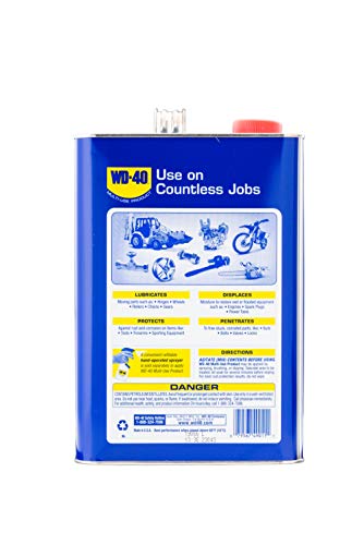 WD-40 - 490118 Multi-Use Product, One Gallon [4-Pack]