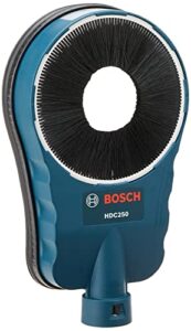 bosch hdc250 sds-max hammer dust collection attachment, blue