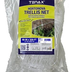 Tenax 100521793 Hortonova SM Plant Trellis Net, 48" x 328' White