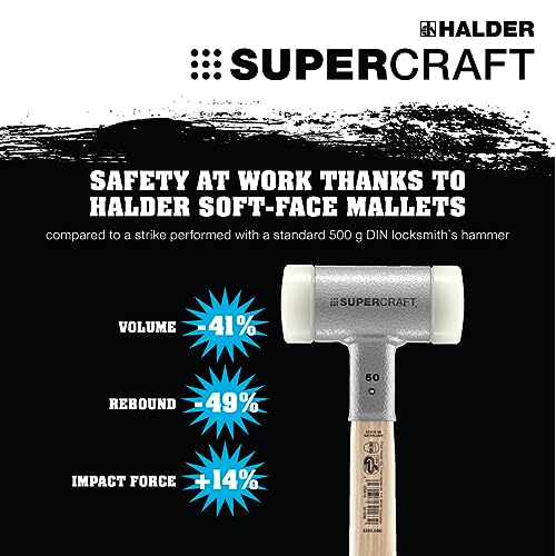 Halder USA - Supercraft Dead Blow (3366.02), White, 20mm