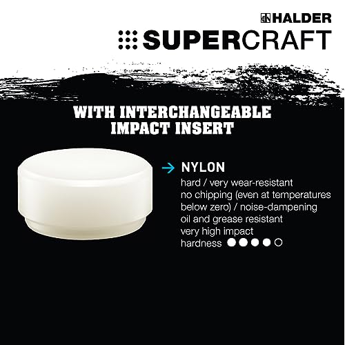 Halder USA - Supercraft Dead Blow (3366.02), White, 20mm