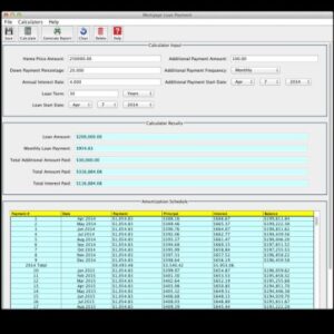 Mortgage And Loan Calculators 2.0 for Mac [Download]