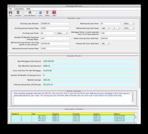 Mortgage And Loan Calculators 2.0 for Mac [Download]