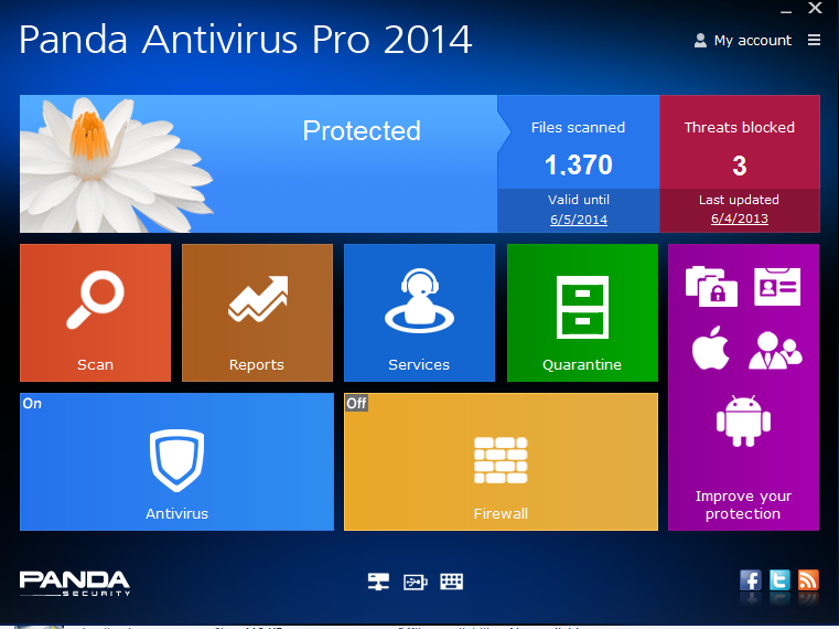 Panda Antivirus Pro 2014 - 1 PC [Download]