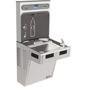 elkay lmabfdwssk bottle filling station and cooler, stainless steel