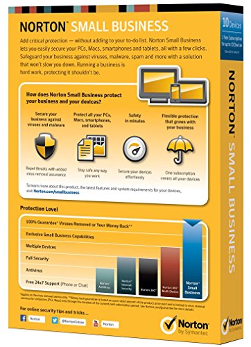 Norton Small Business - 10 Device [Key Card]