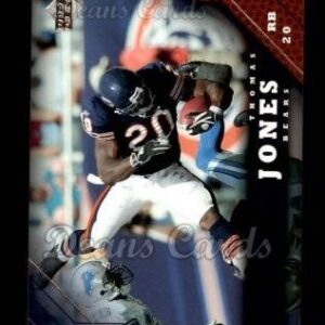 2005 Upper Deck # 33 Thomas Jones Chicago Bears (Football Card) NM/MT Bears Virginia