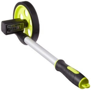 komelon ml1810 measuring wheel for feet, 6-inch, hi-viz yellow