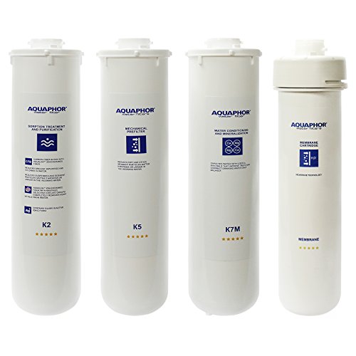 Aquaphor RO-101 Full Set of Replacement Filters K5 K2 K7M RO Membrane