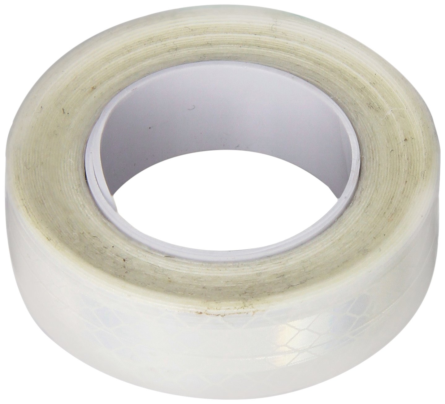 3M 3430 White Micro Prismatic Sheeting Reflective Tape - 0.25 in. X 15 ft. Non Metalized Adhesive Tape Roll. Safety Tape