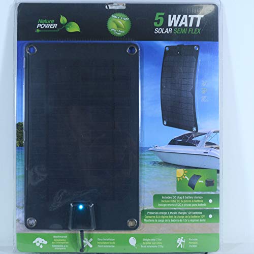 5W Semi Flexible Solar Panel