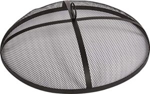 dagan industries 19-inch mesh fire pit spark screen - round