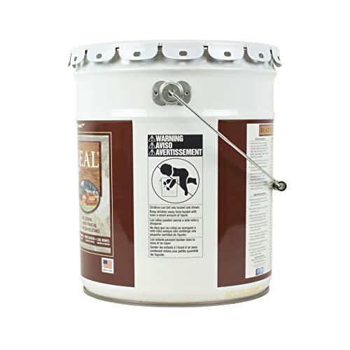 Ready Seal 515 5-Gallon Pail Pecan Exterior Wood Stain and Sealer