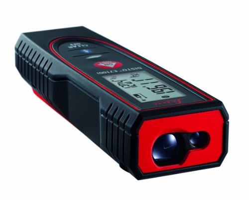 Leica DISTO E7100i 200ft Laser Distance Measure with Bluetooth, Black/Red