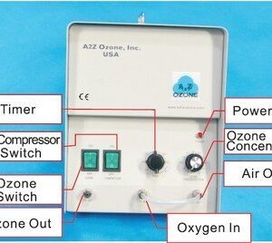 A2Z Ozone MP-8000 Ozone Generator, 9.8x15x10 inches