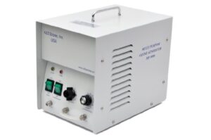 mp-3000 ozone generator, light-duty ozonator, for water-use with optional oxygen hookup, up to 3000 mg/hr, with timer function