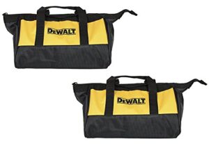 dewalt ballistic nylon 12-inch mini tool bag - 2-pack