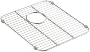 kohler k-6388-st stainless undertone steel sink rack, 13.87 x 15.18