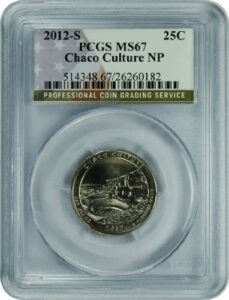 2012 s chaco culture national park quarter bm pcgs ms-67