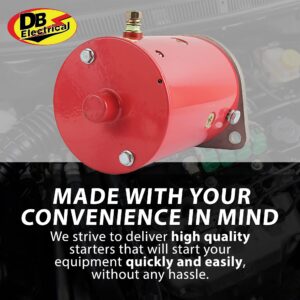 DB Electrical 430-22003 Snow Plow Motor Compatible With/Replacement For Western & Fisher Snow Plow Applications, 46-2473 46-2584 46-3618, MKW4009 1981-Up 1306415 M4-3499-00 A5819AM