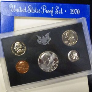 1970 S Proof set with relatively nice box Various US Mint Proof