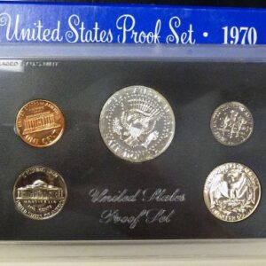 1970 S Proof set with relatively nice box Various US Mint Proof