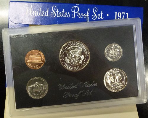 1971 Proof Set Collection US Mint