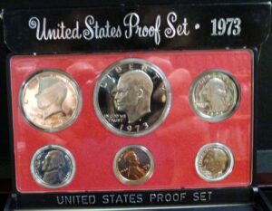 1973 proof set uncirculated