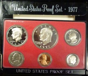 1977 mint proof set