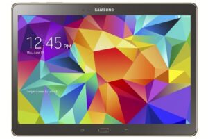 samsung galaxy tab s 10.5-inch tablet (16 gb, titanium bronze)