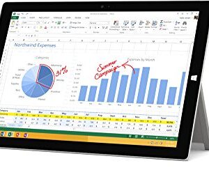 Microsoft Surface Pro 3 PS2-00001 12-Inch Pro 3 Intel Core i5 256GB Tablet (Silver)