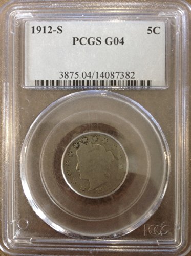 1912 S Lincoln Penny PCGS VF-35