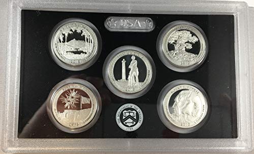 2013 S US Mint America the Beautiful Quarters Silver Proof Set™ Original Government Packaging