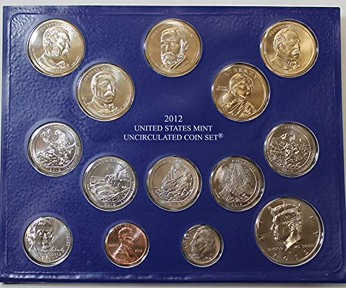 2012 United States Mint Uncirculated Coin Set (U12) in Original Government Packaging