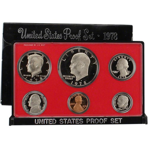 1978 S US Mint Proof Set Original Government Packaging