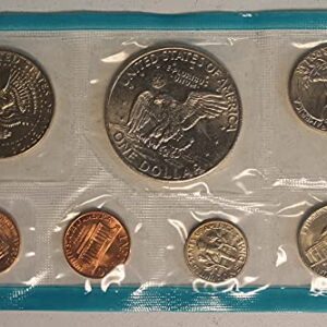 1973 United States Mint Uncirculated Coin Set in Original Government Packaging