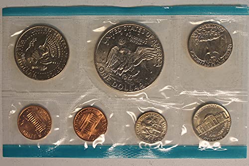 1973 United States Mint Uncirculated Coin Set in Original Government Packaging