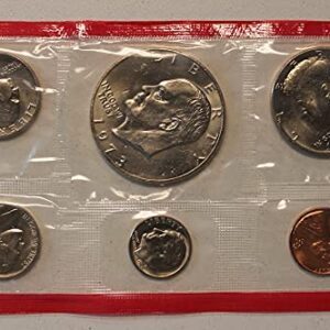 1973 United States Mint Uncirculated Coin Set in Original Government Packaging