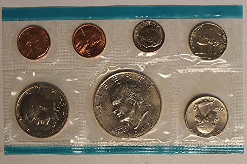 1973 United States Mint Uncirculated Coin Set in Original Government Packaging