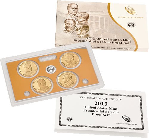 2013 S US Mint Presidential Coin Proof Set Original Government Packaging