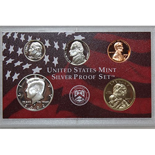 2002 S US Mint Silver Proof Set