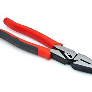 Crescent 9" Lineman's Compound Action Dual Material Pliers - CCA20509, Red