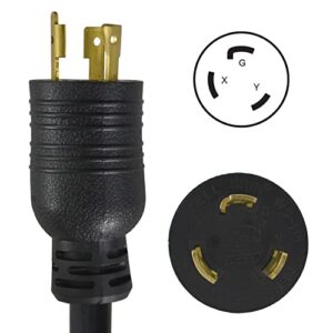 Conntek PL620L630 L6-20P Male Plug to L6-30R Female Connector Locking Adapter Cord