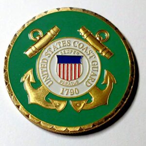 lovesports2013 United States Coast Guard Colorized Challenge Coin 64#