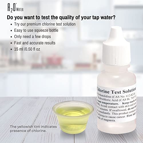 A2O Water - Made in USA, Combo Special: pH & Chlorine Test Solution