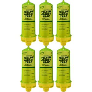 rescue! reusable yellowjacket trap – includes attractant - 6 traps