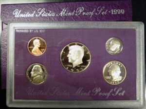 1990 s proof set various us mint proof