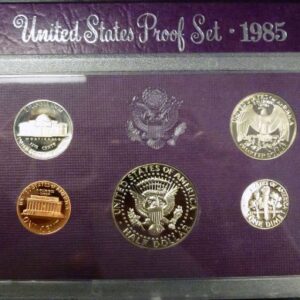 1985 U.S. Mint Proof Set Original Mint Pkg