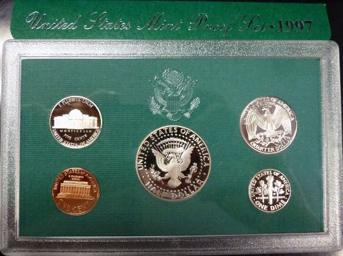 1997 U.S. Mint Proof Set Original Mint Pkg