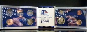 1999 s proof set ogp various us mint proof